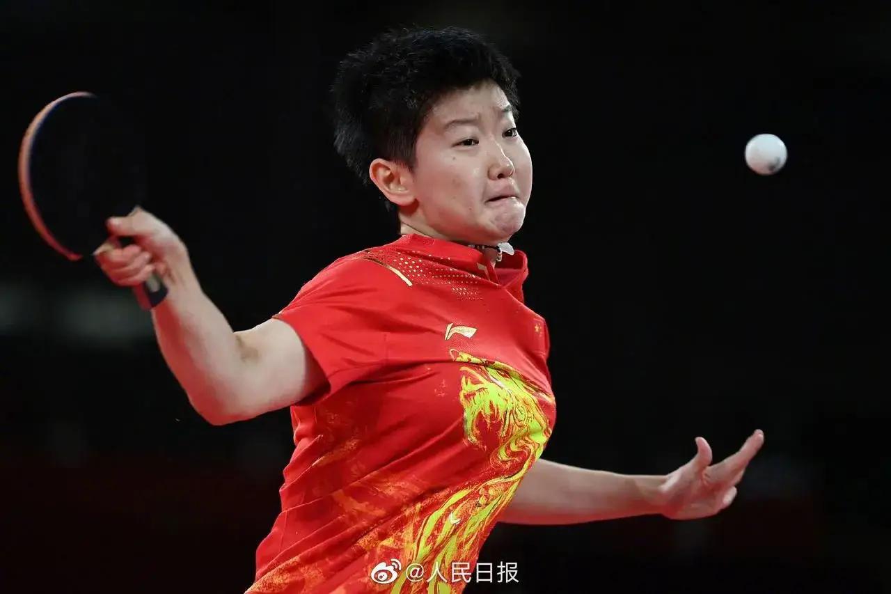 Sun Yingsha, the beloved female table tennis player at the Tokyo ...