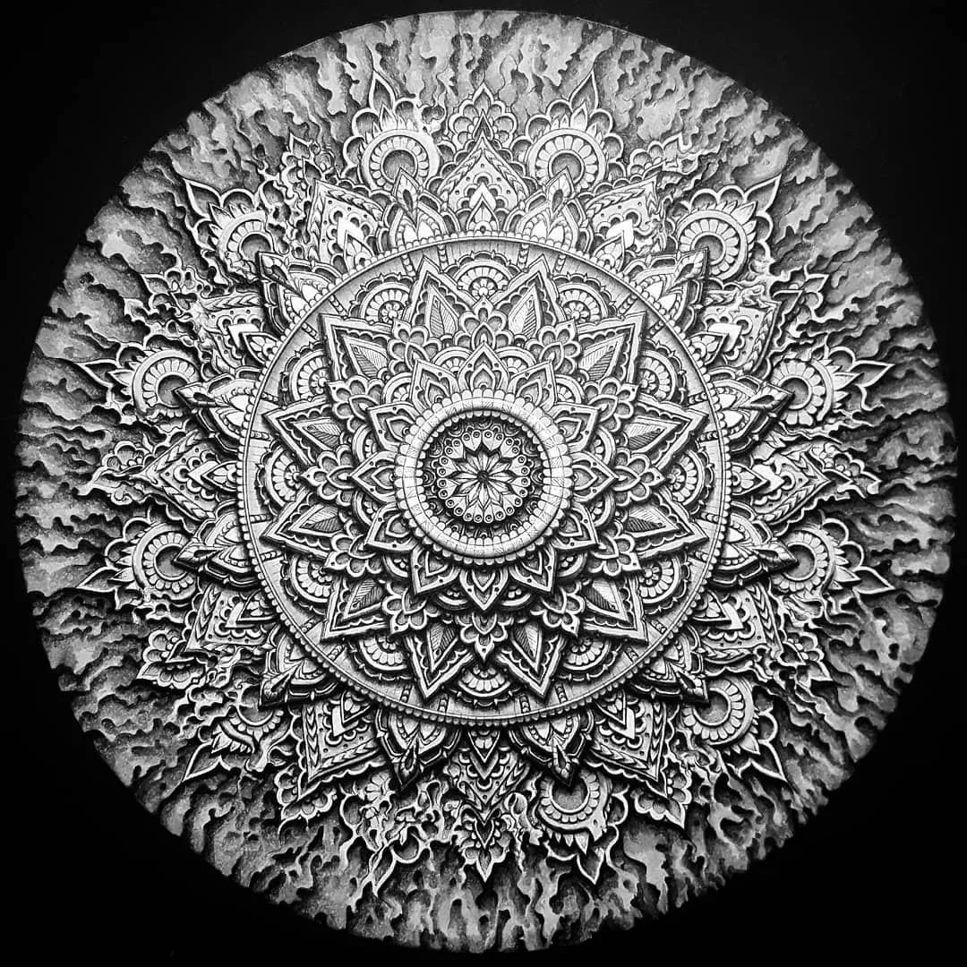 Can painting like this cure depression?These super awesome ...