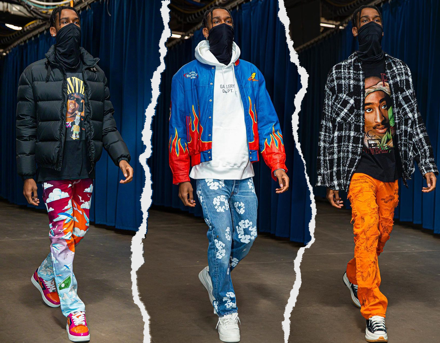 From the Clippers to the Thunder, the fashion journey of the NBA trendy ...