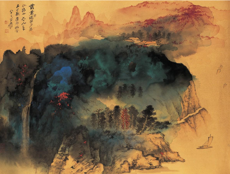 Zhang Daqian met true love again when he knew the fate of his life ...