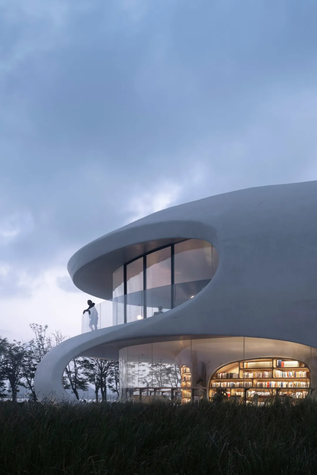 The new landmark of Haikou culture-Yundong Library, a public building ...
