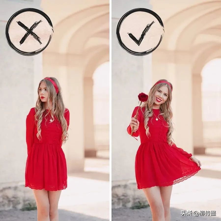 How to pose good for photography?Learn 15 sets of actions, even cool ...