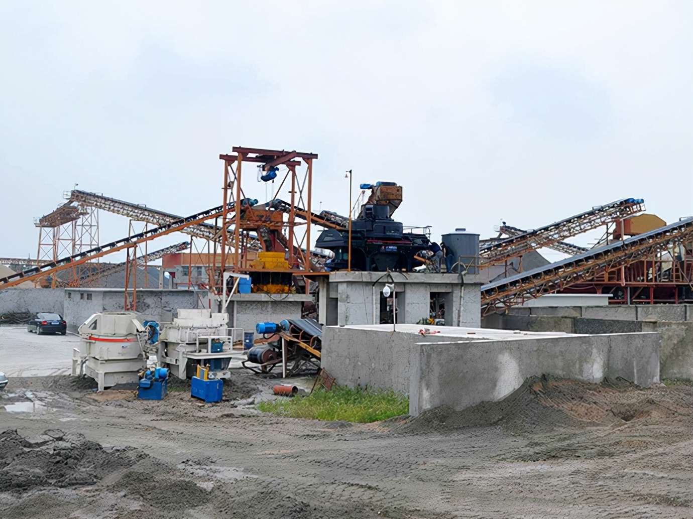 With an investment of over 60 billion and a sand and gravel production ...