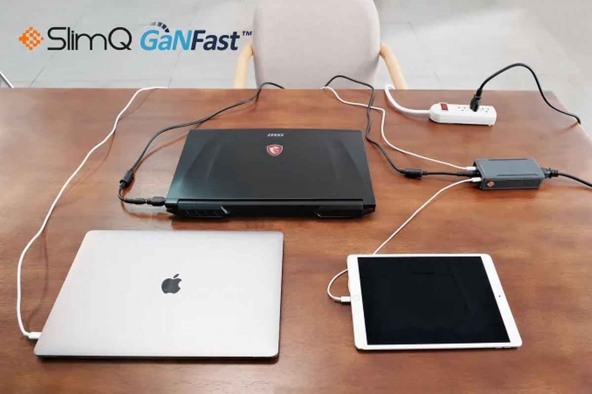 Performance this savior!SlimQ launches 240W GaN charger with DC+PD ...