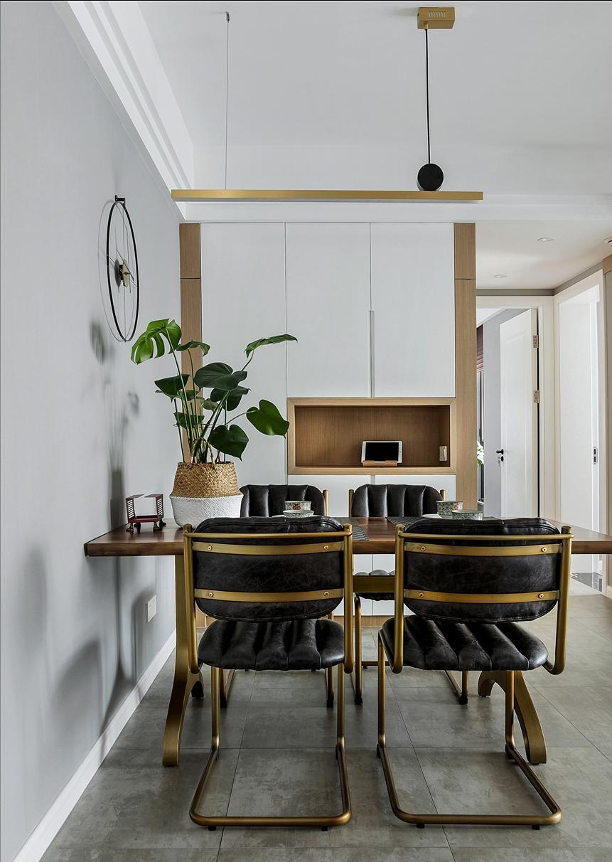 103㎡ modern and simple style, collision between nature and modernity ...