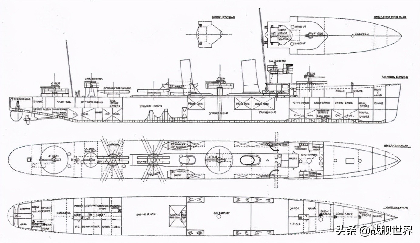 The British Navy will also serve dumplings?!Grade destroyer, is this a ...
