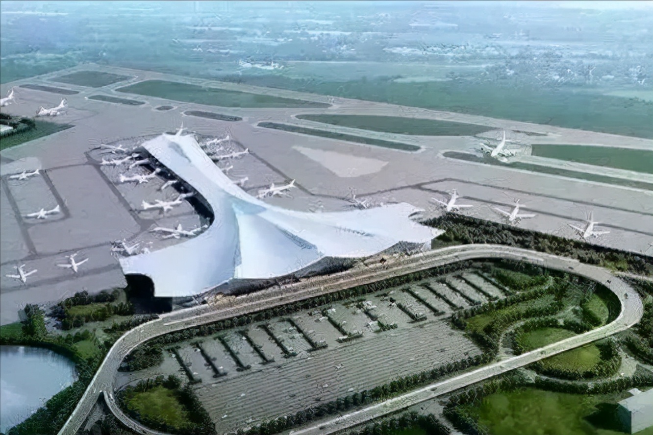 Chongqing First Airport is expanded according to the 4E standard, the ...