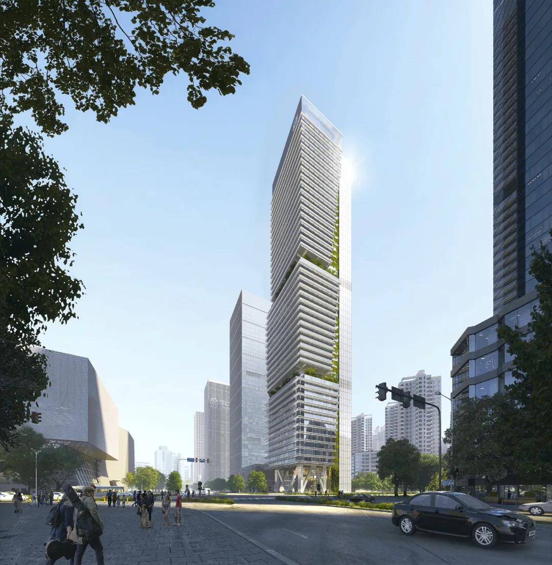 Meng Jianmin's original design won the bid for Wumart Southern ...