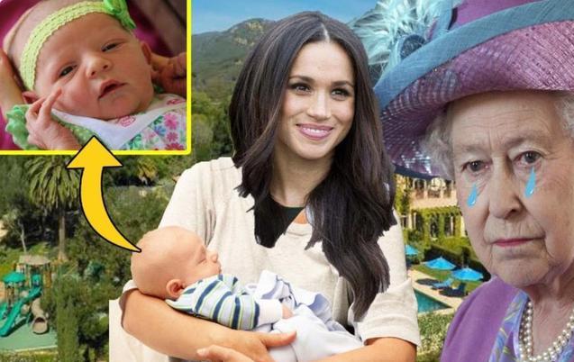 Meghan's daughter appeared in real life for the first time, wearing a ...