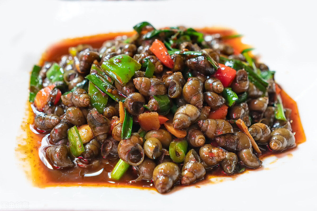 When frying escargots, don't put them in the pot directly. Do the key ...