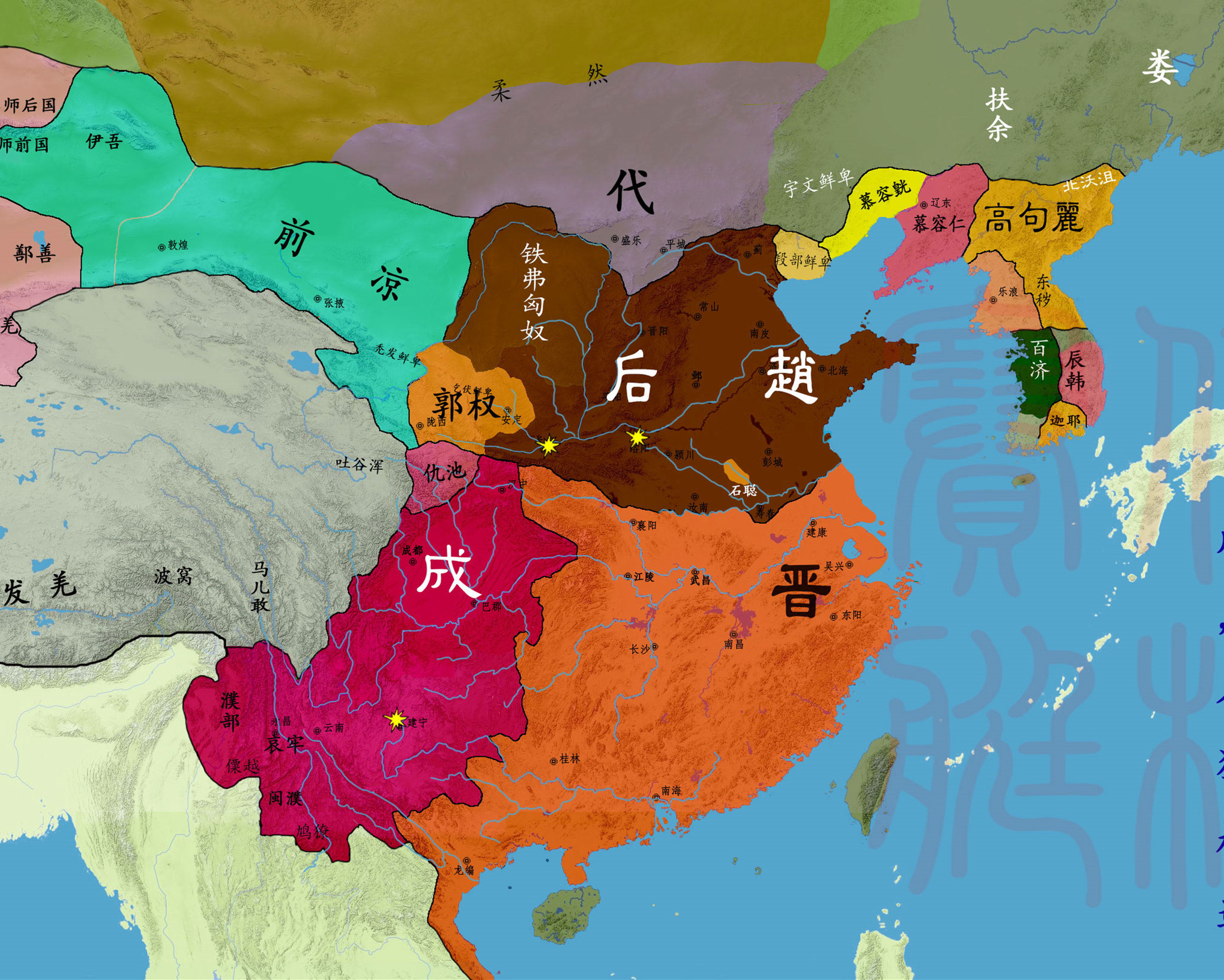 Looking at the evolution of the Sixteen Nations from the map: How did ...