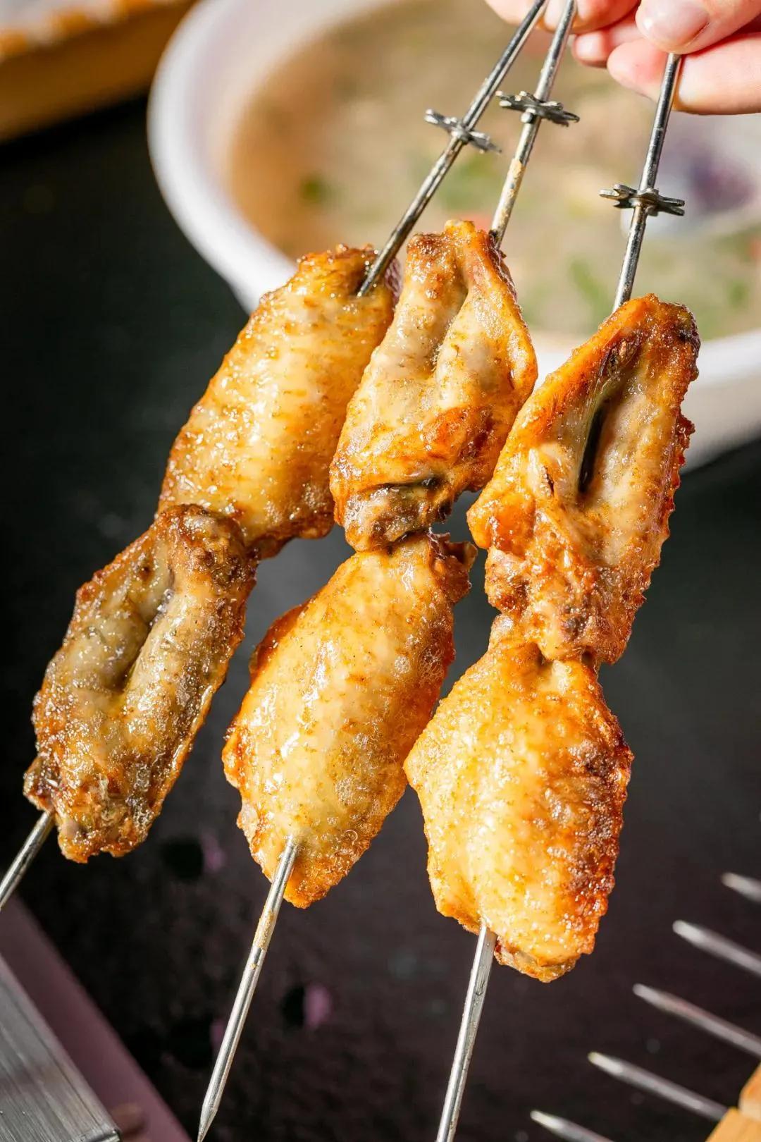 The best lamb skewers I have eaten recently. They are really delicious ...