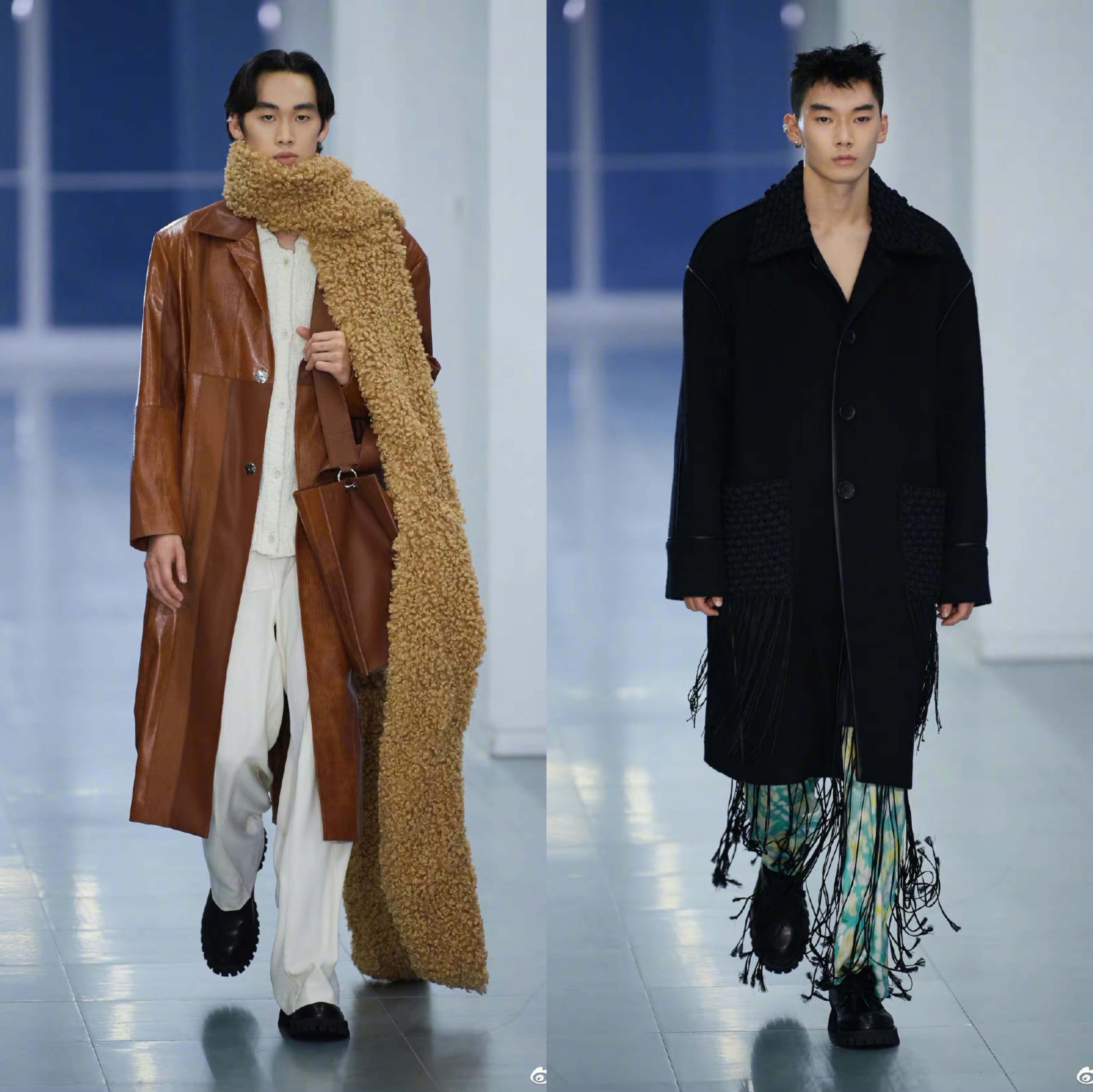 Lin Yilun's two sons are on the same stage on the show, and their long ...