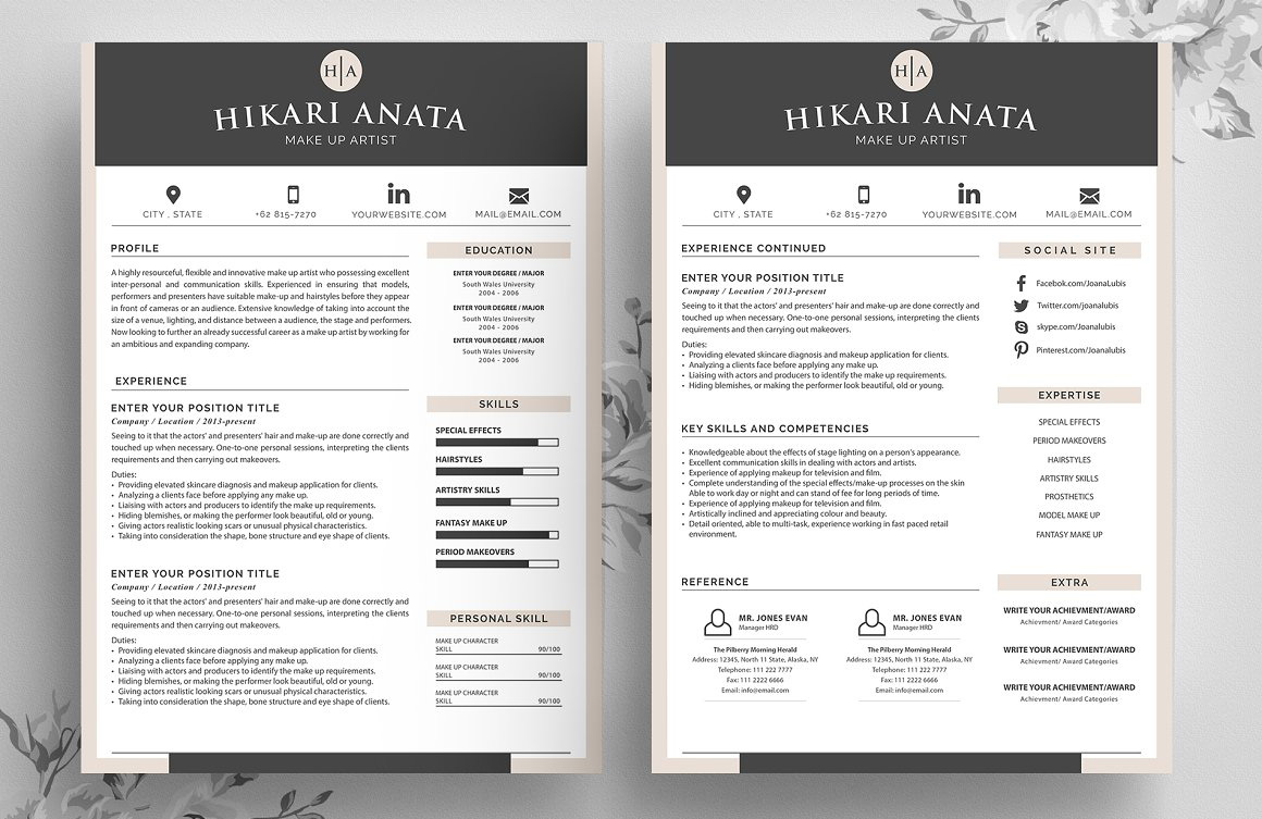 Appreciation of foreign resume design!Full of design - iNEWS