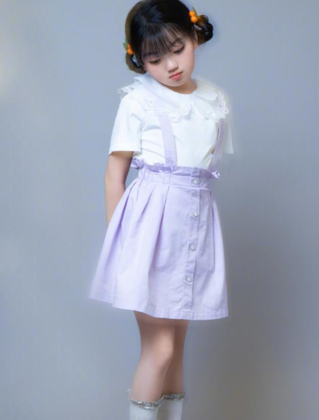 Child star Alalei is mature in recent photos at the age of 8, with ...