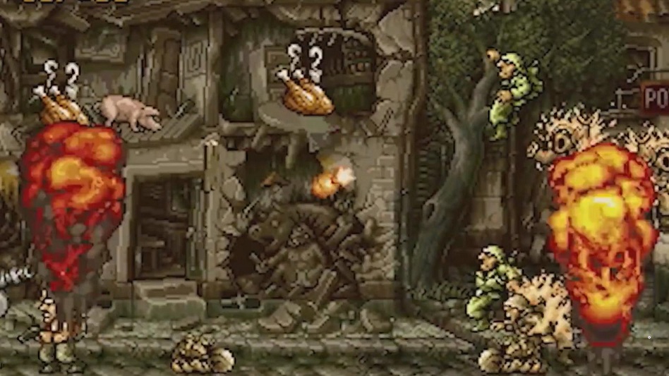 The classic easter eggs in the Metal Slug come from movies and world ...