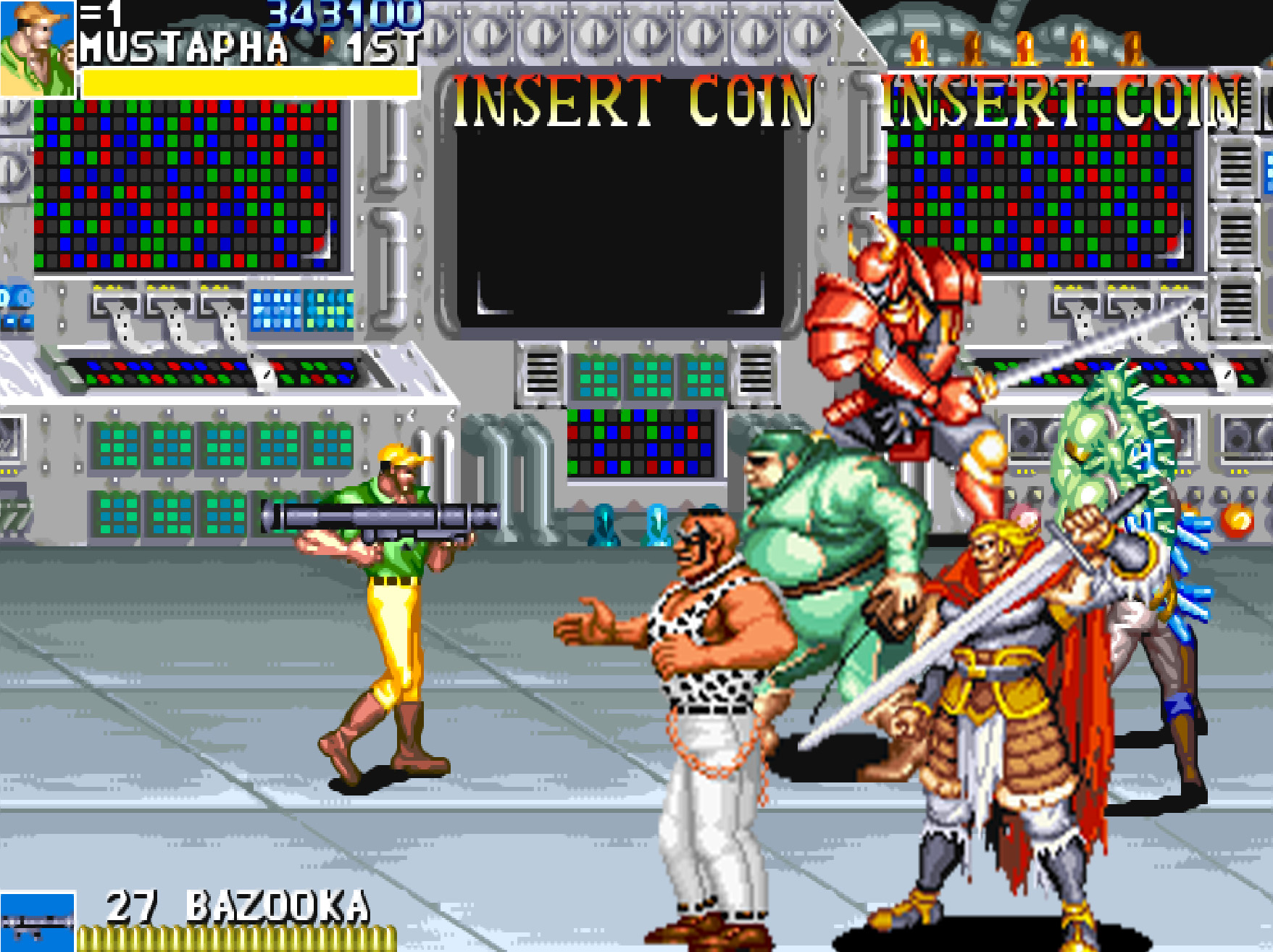 Those five scum bosses in the classic arcade do not even have basic ...