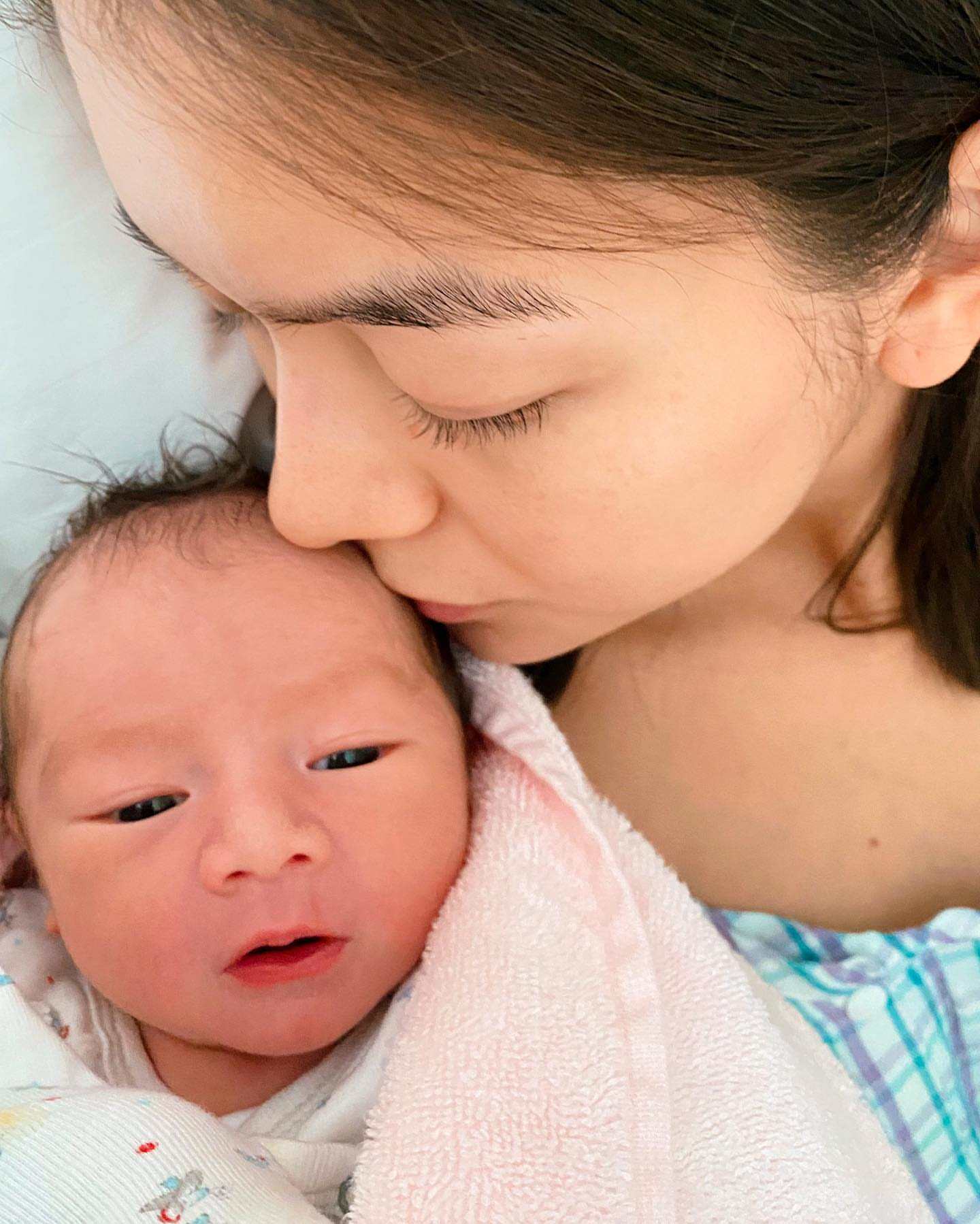 Congratulations!Baby's high-value mixed-race sister gave birth safely ...