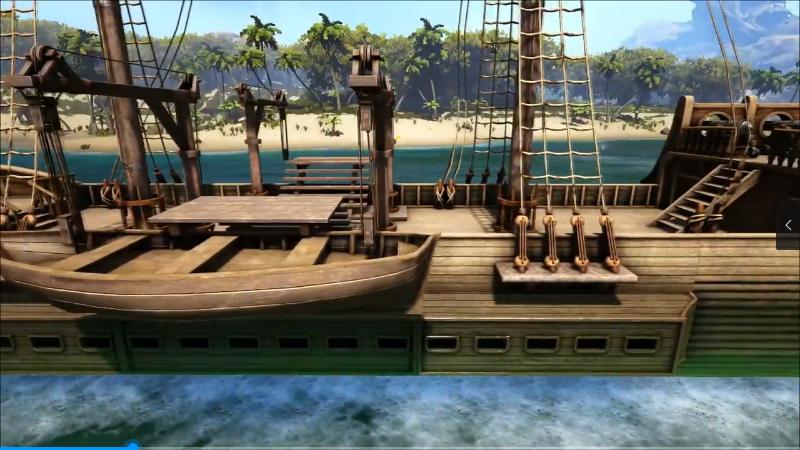 Super battleship becomes a salvage ship in seconds?The pirate game ...