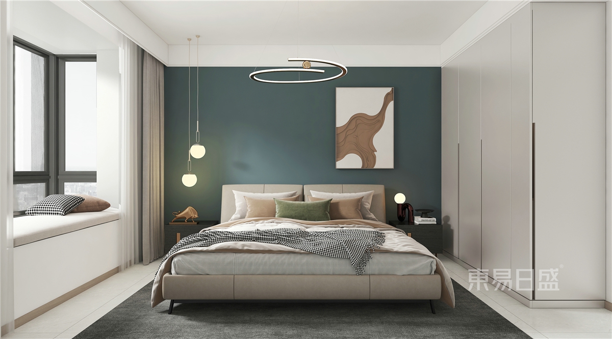 85 square meters of fashion and modern style, the small home is also ...