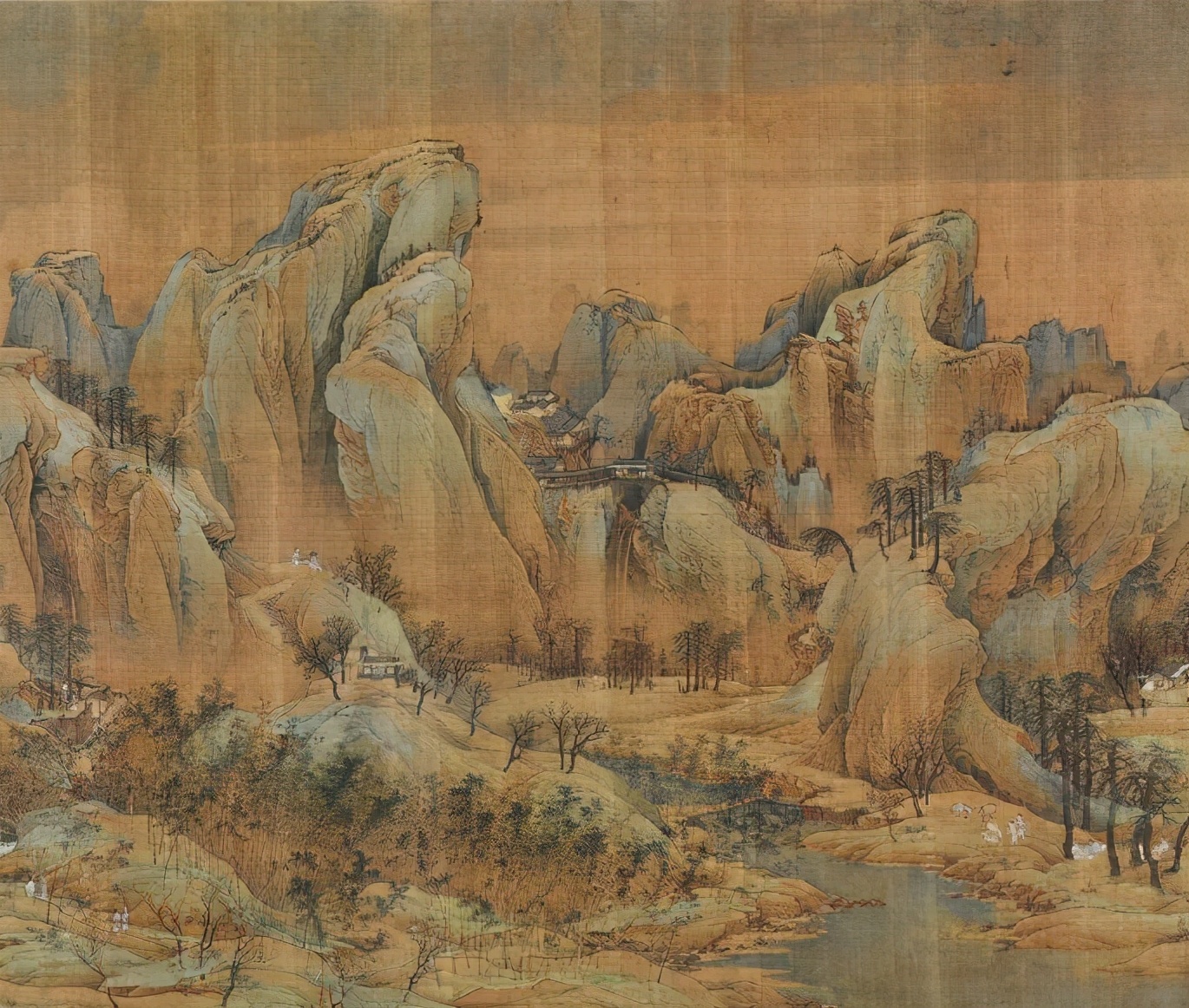 Compared with Wang Ximeng's "A Thousand Miles of Rivers and Mountains ...