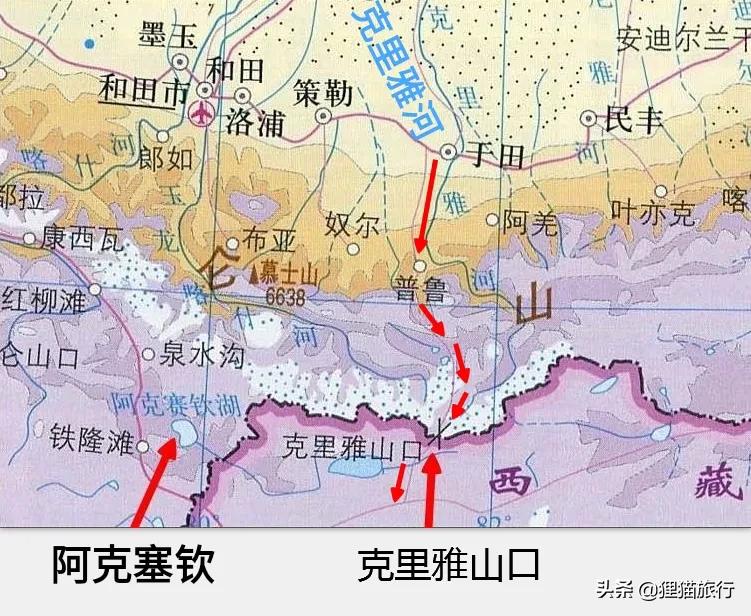 There is an ancient Keliya road between Xinjiang and Tibet, which ...