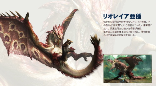 "Monster Hunter Ecology" Land Queen-Female Fire Dragon - iNEWS
