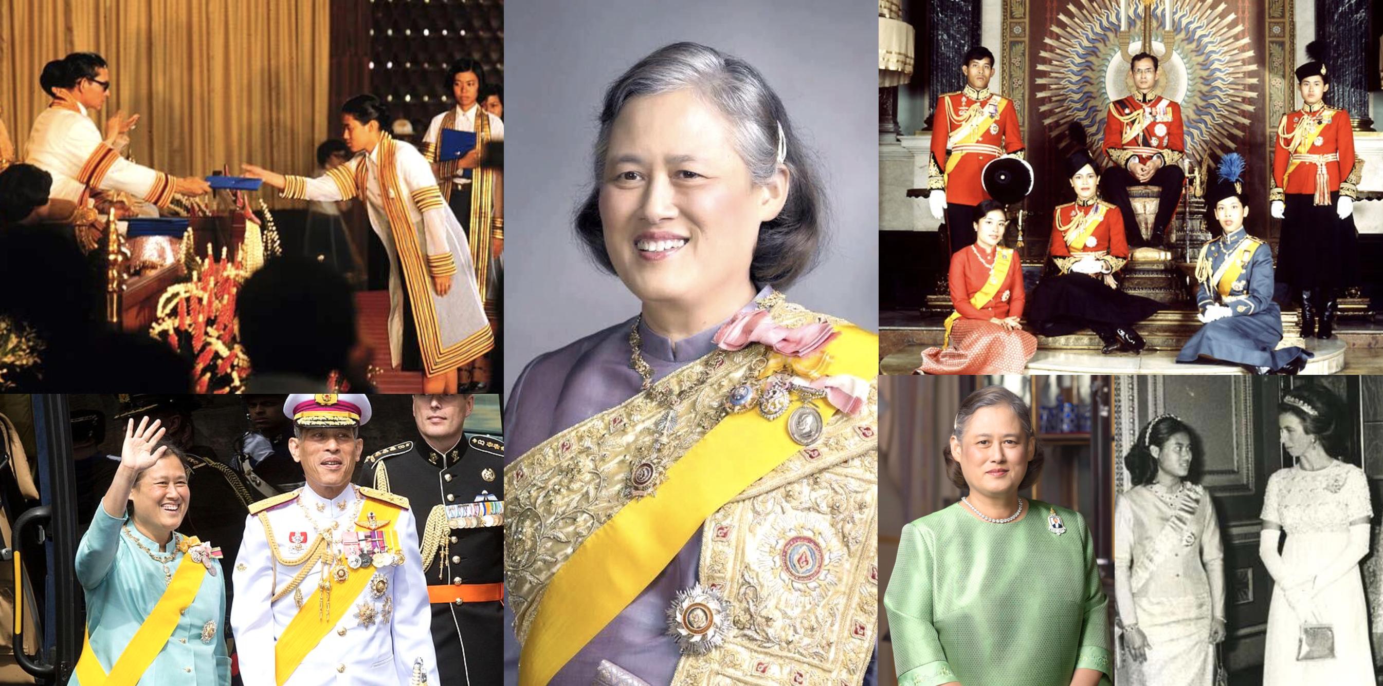 Princess Sirindhorn's low-key luxury, she wears several jewellery in ...