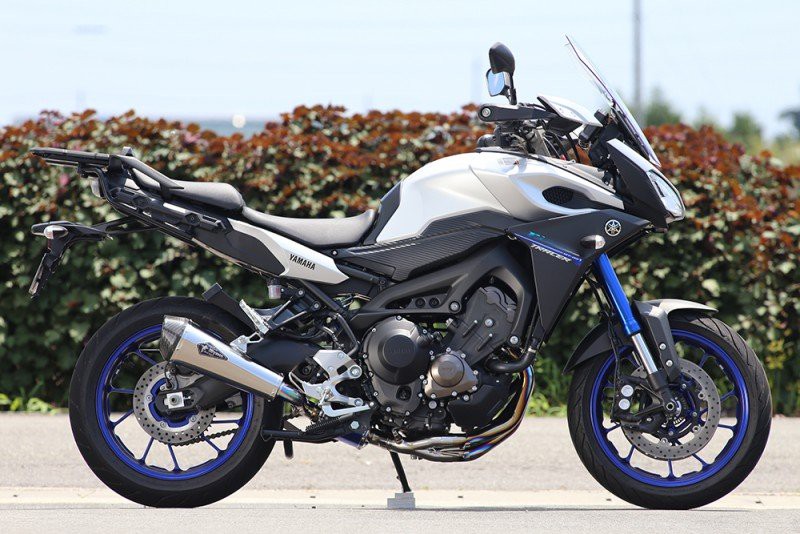 The Yamaha Torque Master MT09 motorcycle still needs to be modified ...