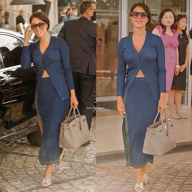 Cristiano Ronaldo's fiancee carries Hermes at Cannes, the hotel has a ...