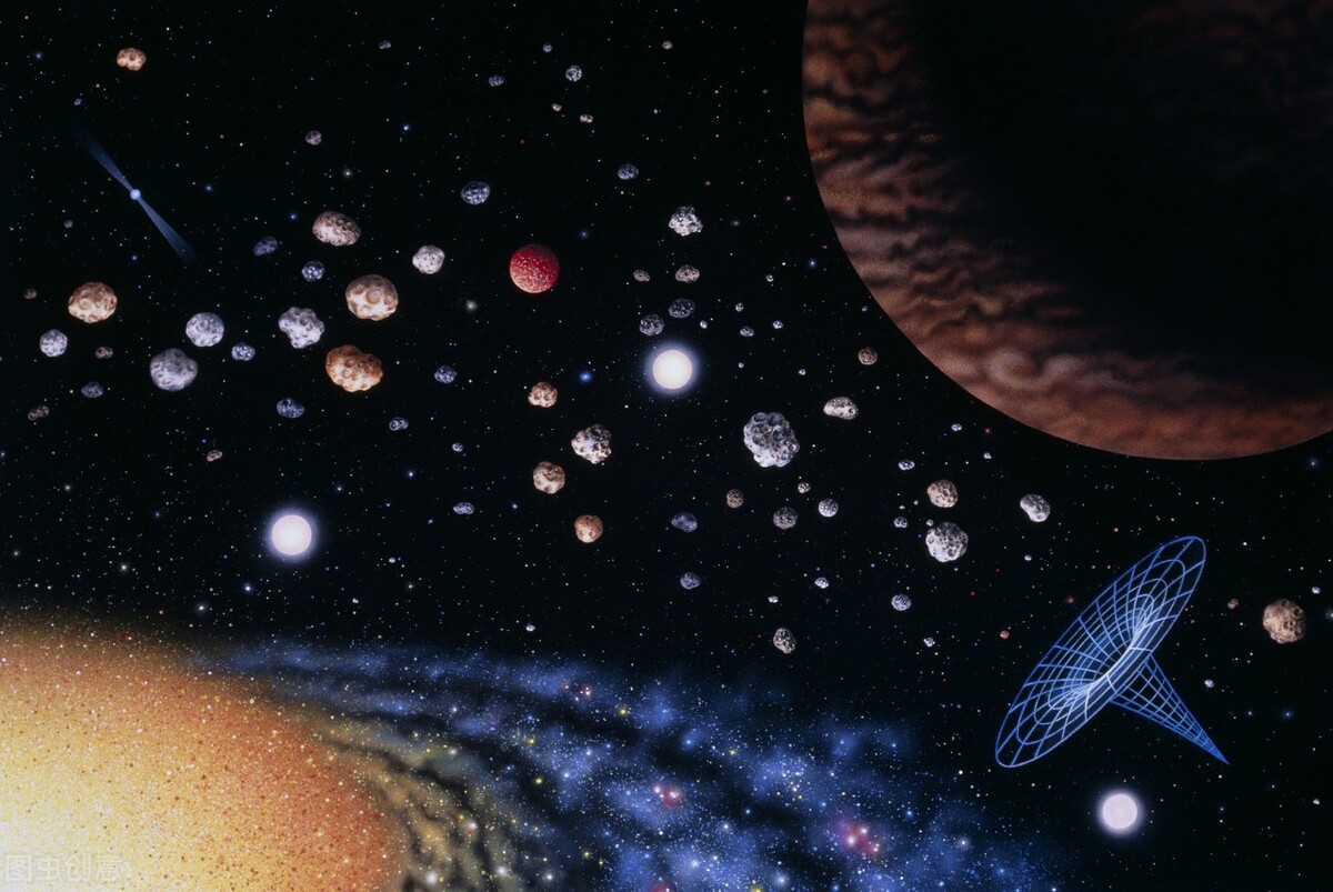 Why can celestial bodies float in the universe without falling?Who is ...