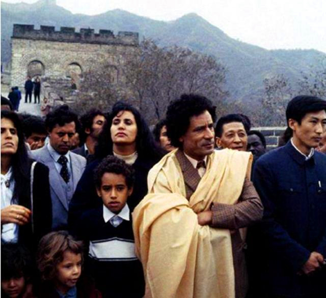 Gaddafi visited China in 1982. When talking with Deng Xiaoping, he ...