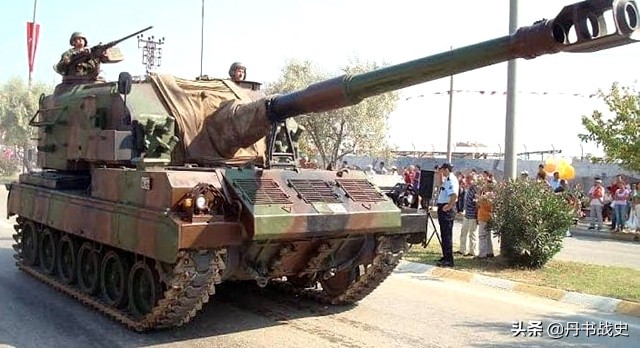 Turkish M52T self-propelled artillery, it doesn't matter if the ...