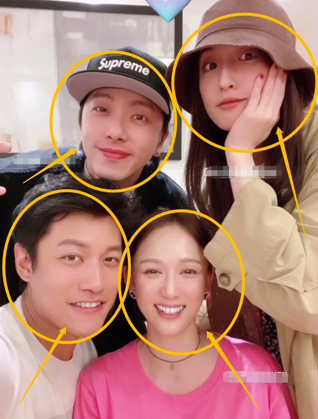 Allen celebrated Chen Qiaoen's birthday, and the two kissing on the ...