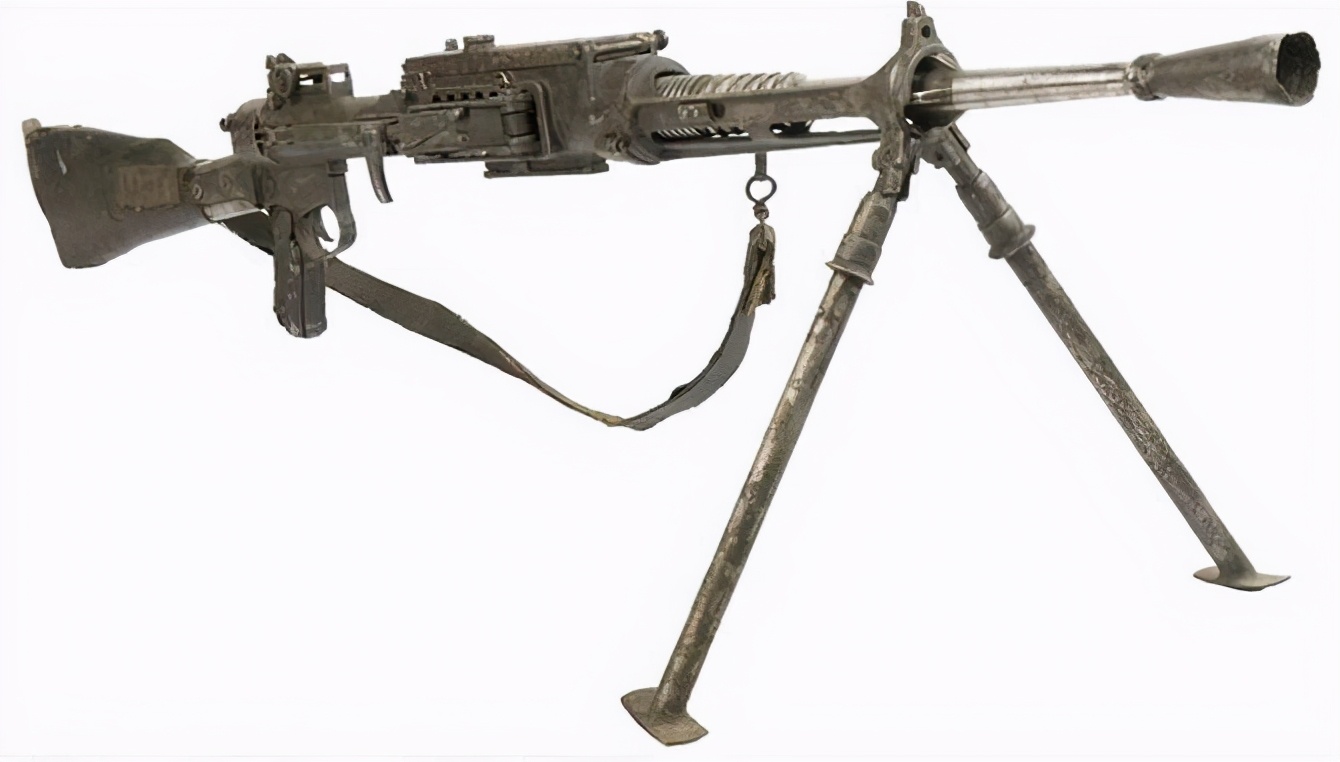 This is really the worst light machine gun of World War II, the unpopular Italian Breda machine ...