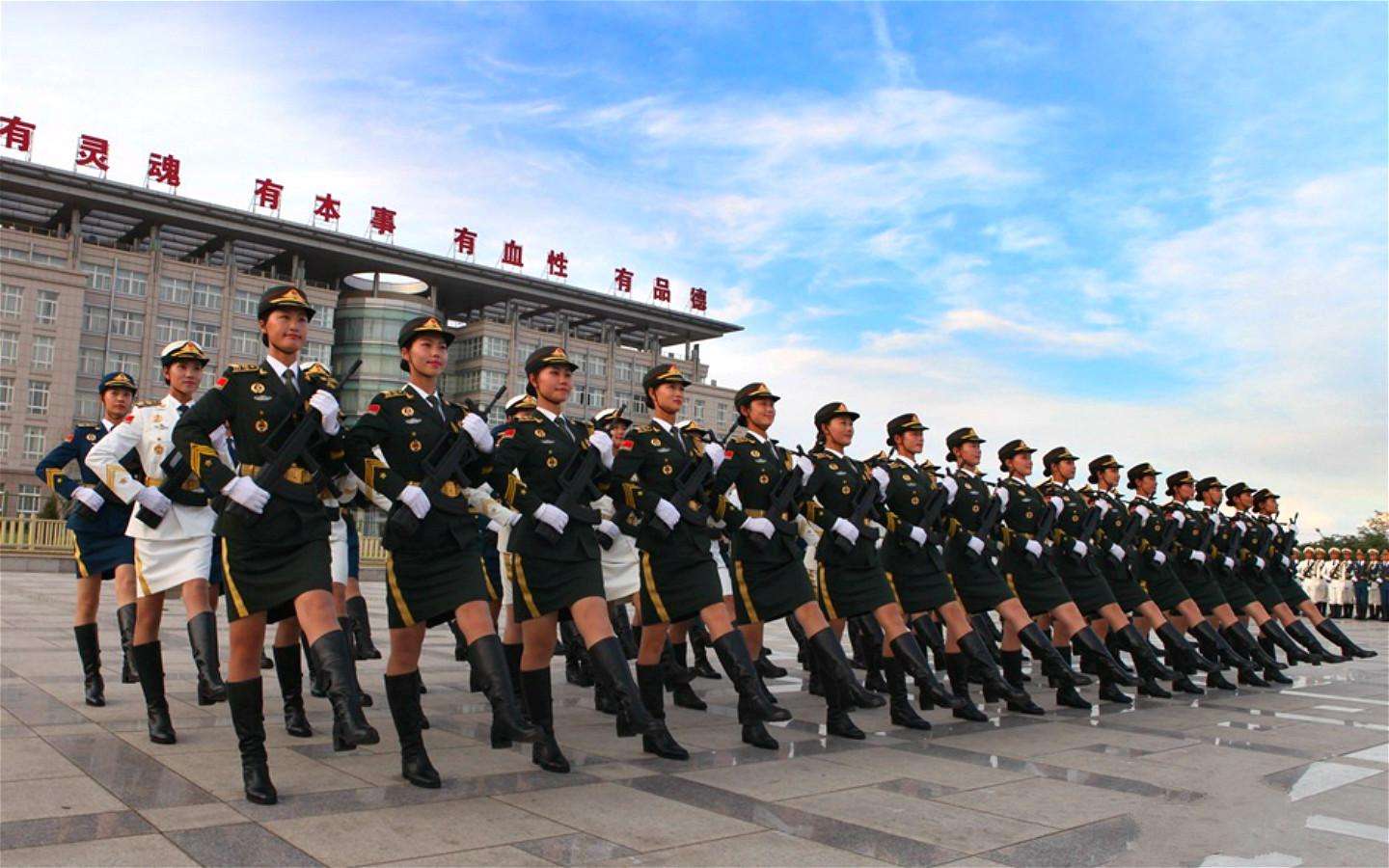Female soldiers from all over the world compete to see which country's ...