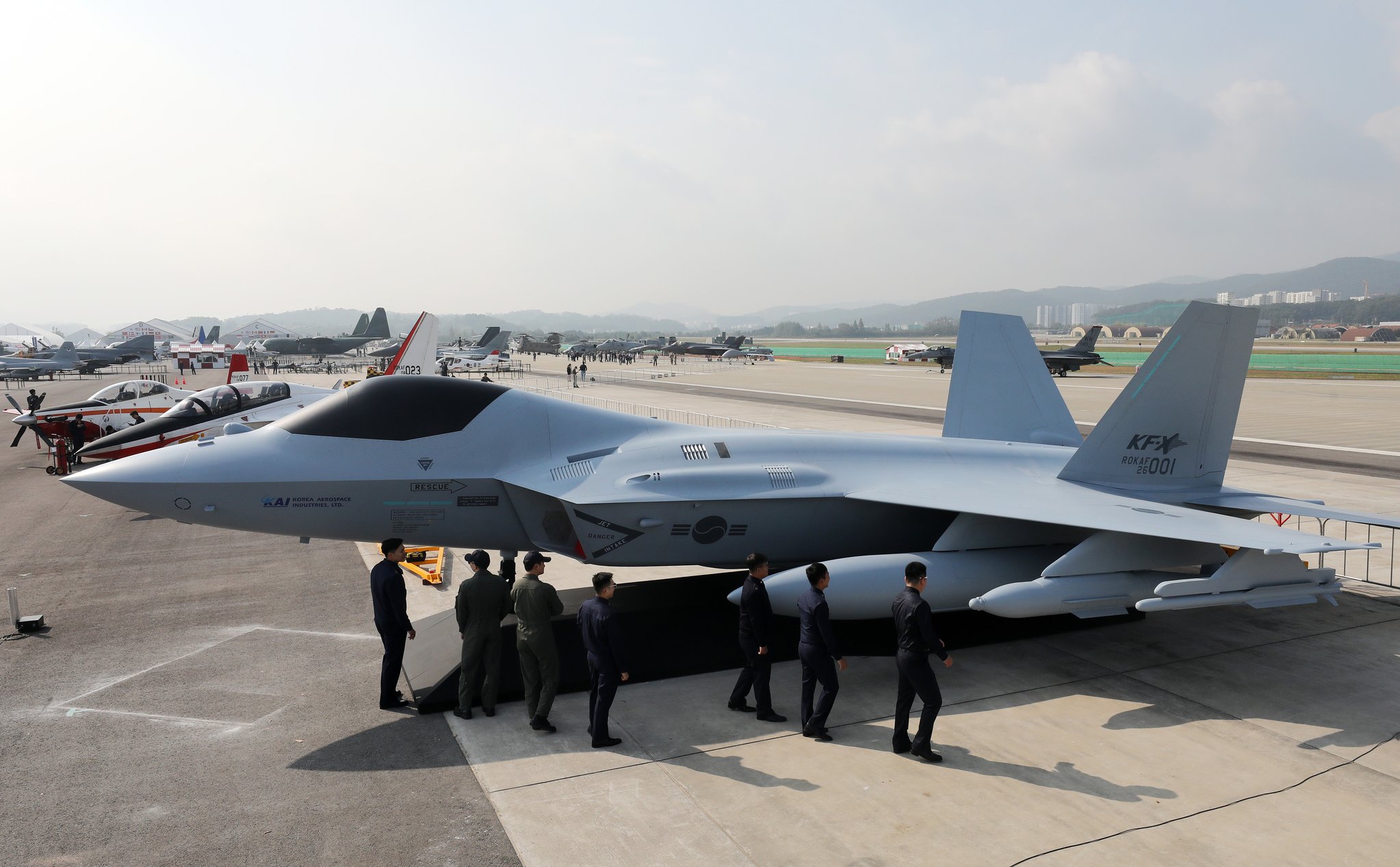 KF-X launched prototype assembly, reportedly surpassed F35 in ...