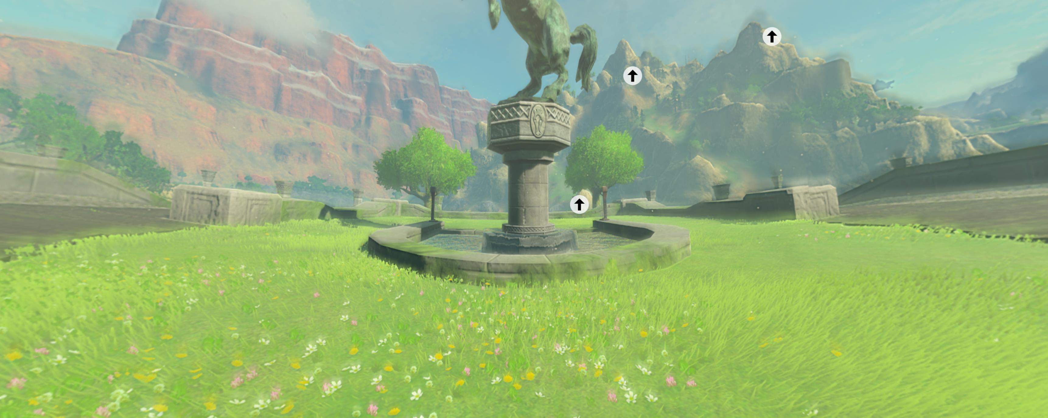 Netizens developed a panoramic map of "The Legend of Zelda: Breath of ...