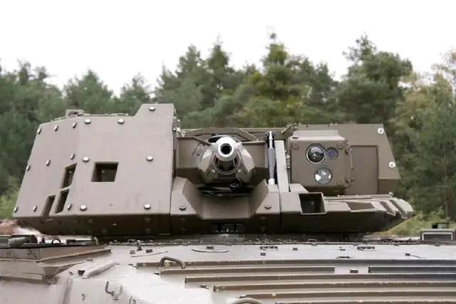 Old trees sprout in spring-Czech BPsVI armored reconnaissance vehicle ...