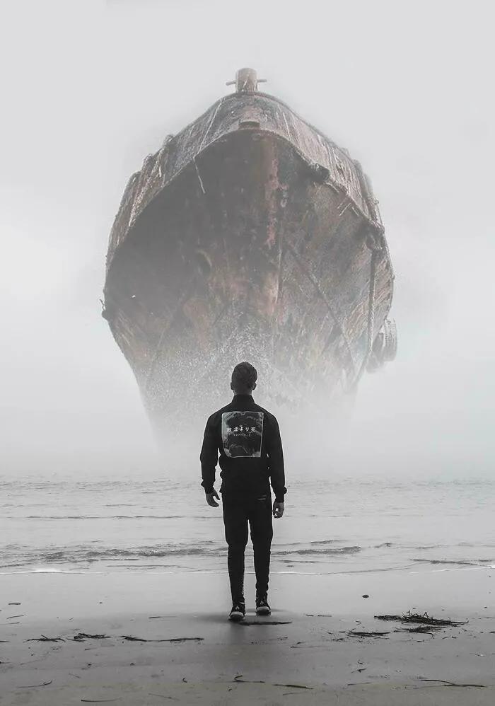 After reading these photos, their "giant phobia" completely broke out ...