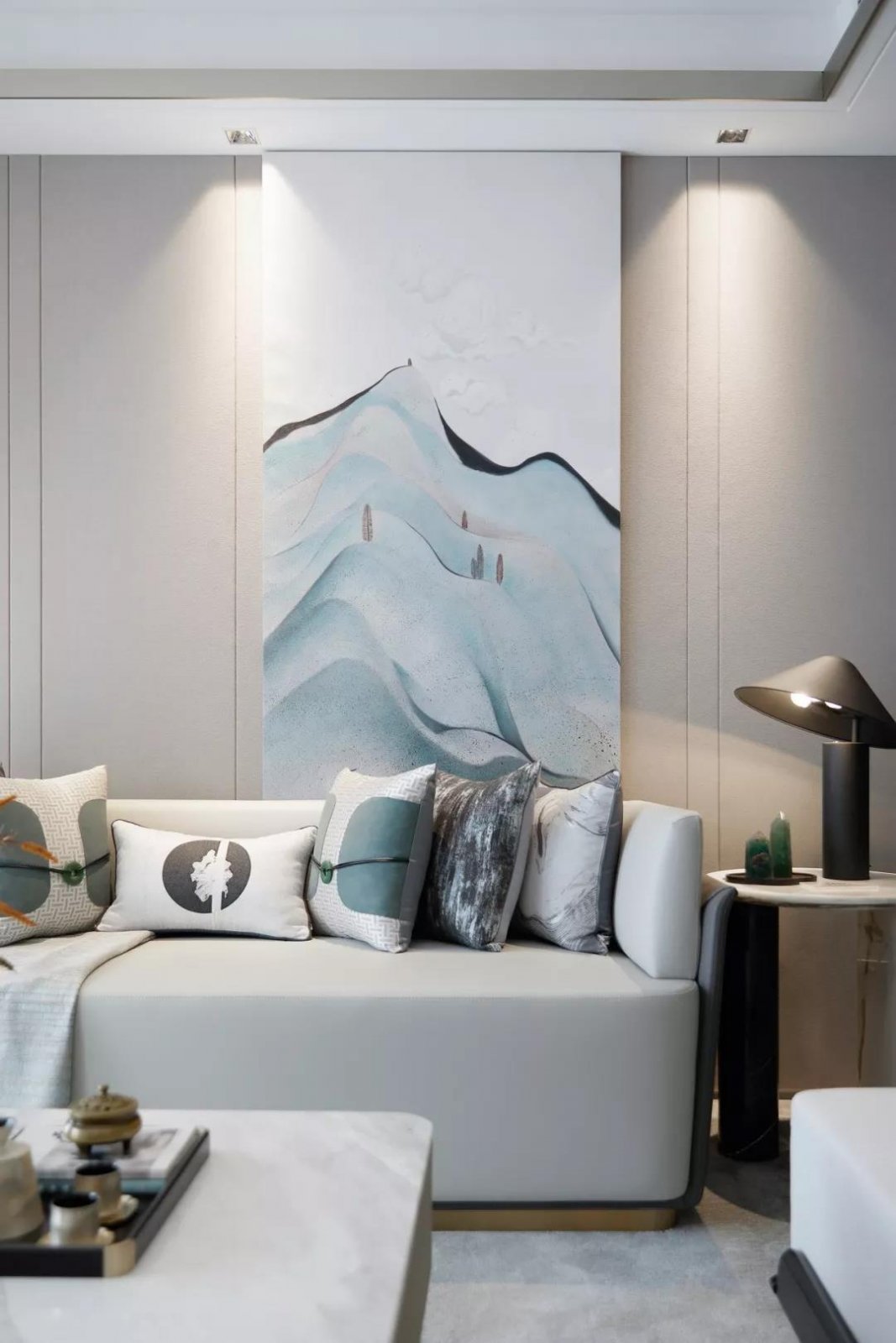 There is a kind of poetry, called Chinese style, 128 square meters ...