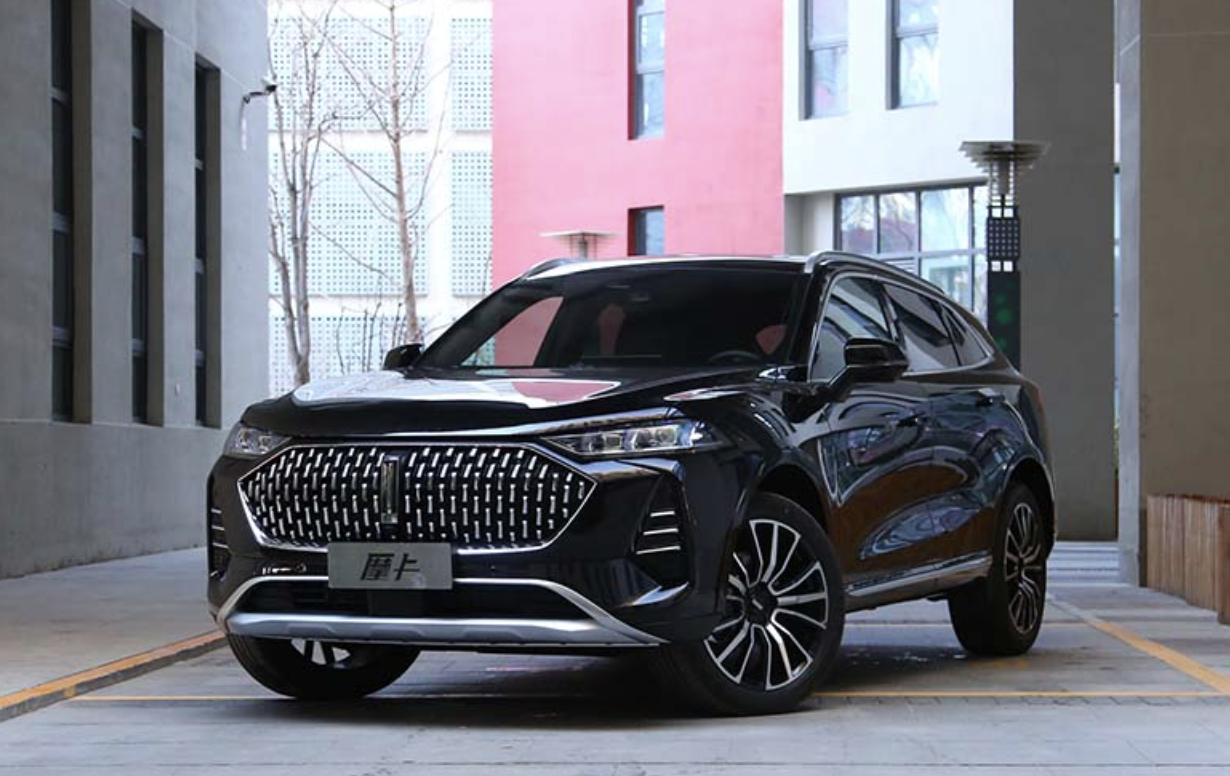 WEY flagship SUV-Mocha, this new set of interiors is very eye-catching, as well as plug-in ...