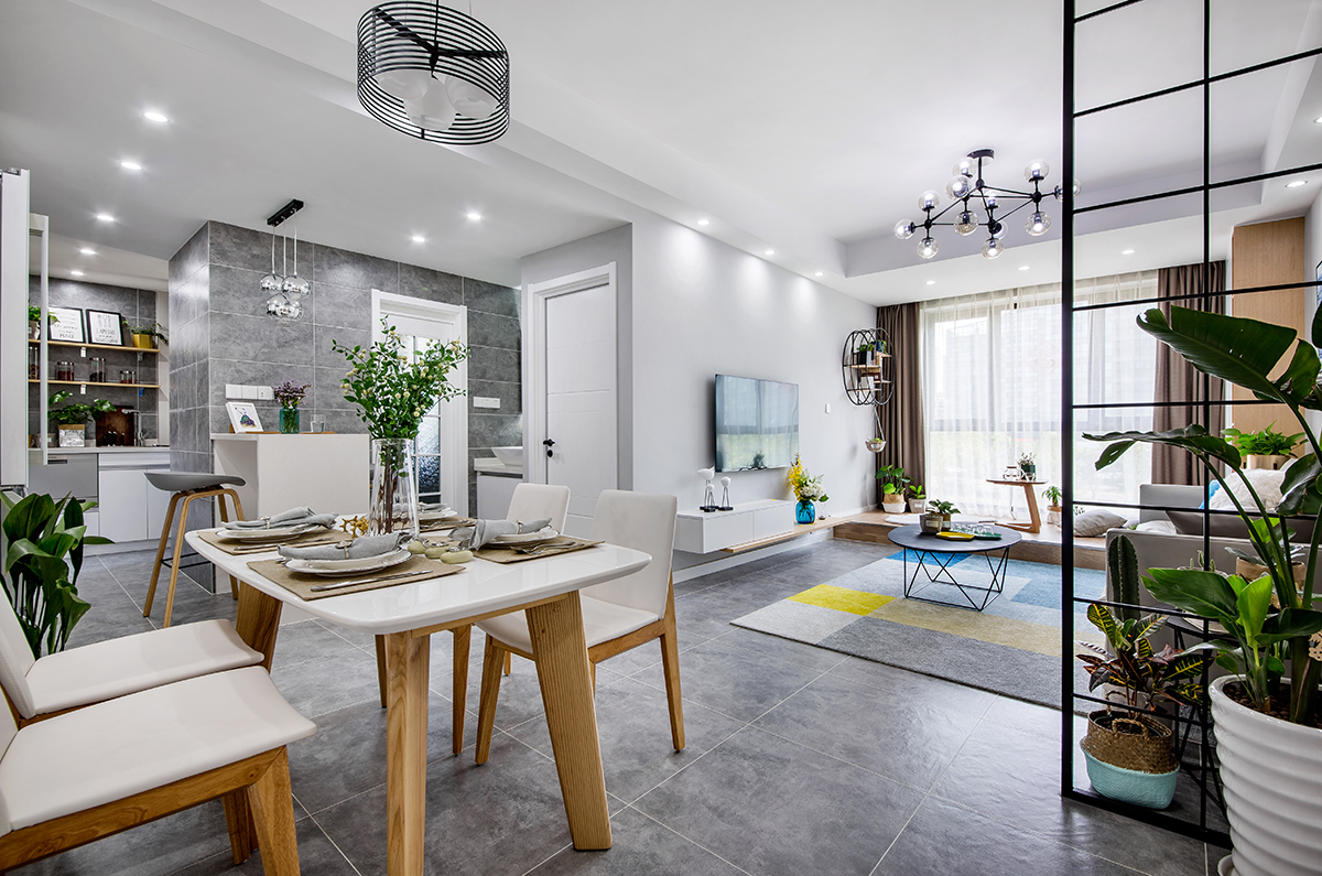 70 square meters old house madly subtracted to make the home more open ...