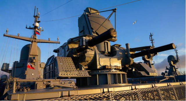 The Russian Navy's helpless move, the 870-ton small ship took on the ...