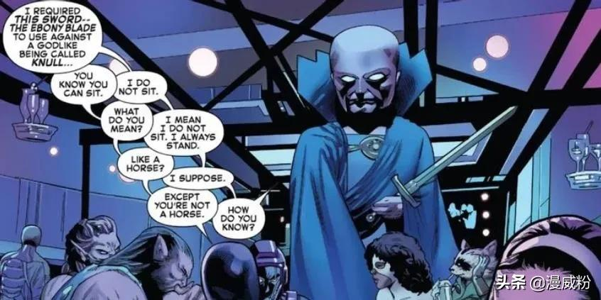 Why does the observer keep standing?Marvel gave a nonsensical response ...