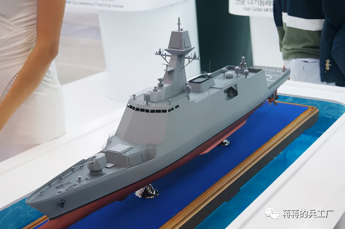 Korean-style long face, buy 8 of them, the sixth Daegu-class frigate of ...