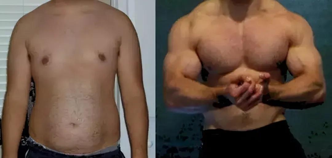 Same weight, different body!Only by reducing fat without losing muscle ...