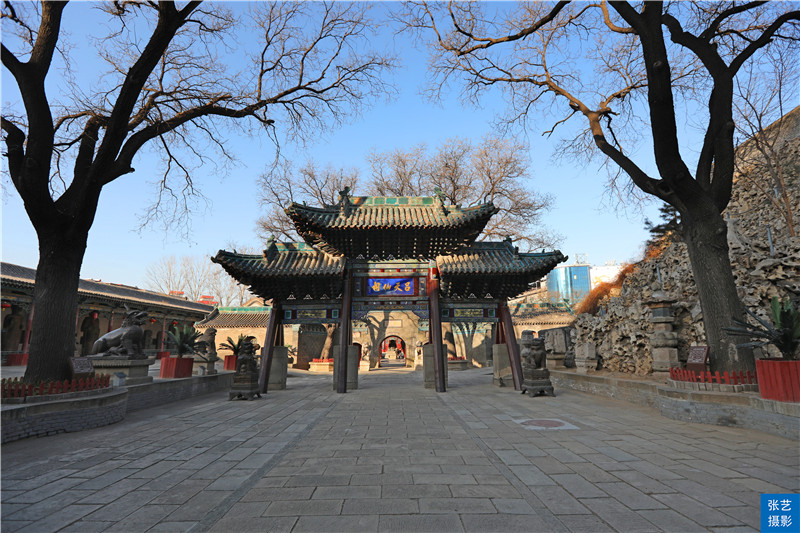The ancient buildings of Chunyang Palace, Nine Palaces and Bagua ...