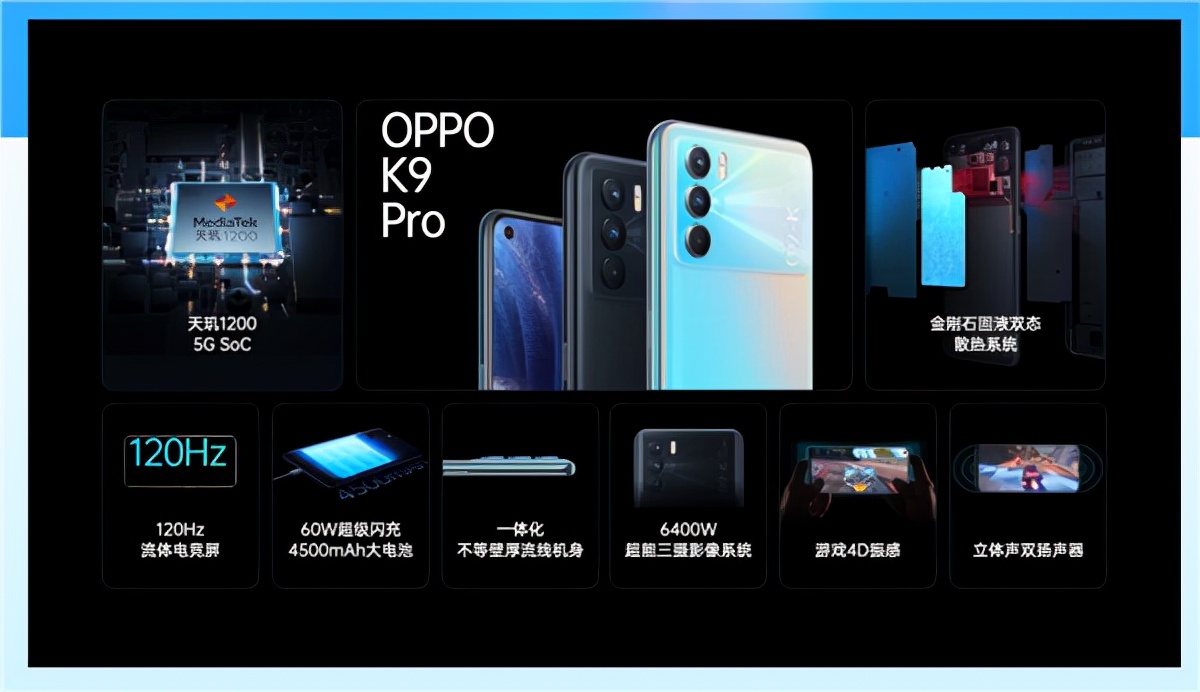OPPO K9 Pro is officially released, OPPO K8 becomes a cabbage machine ...