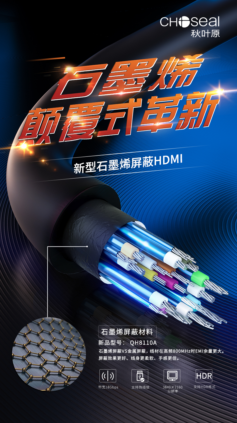 "New product launch" Akihabara's new graphene shielded HDMI cable is ...
